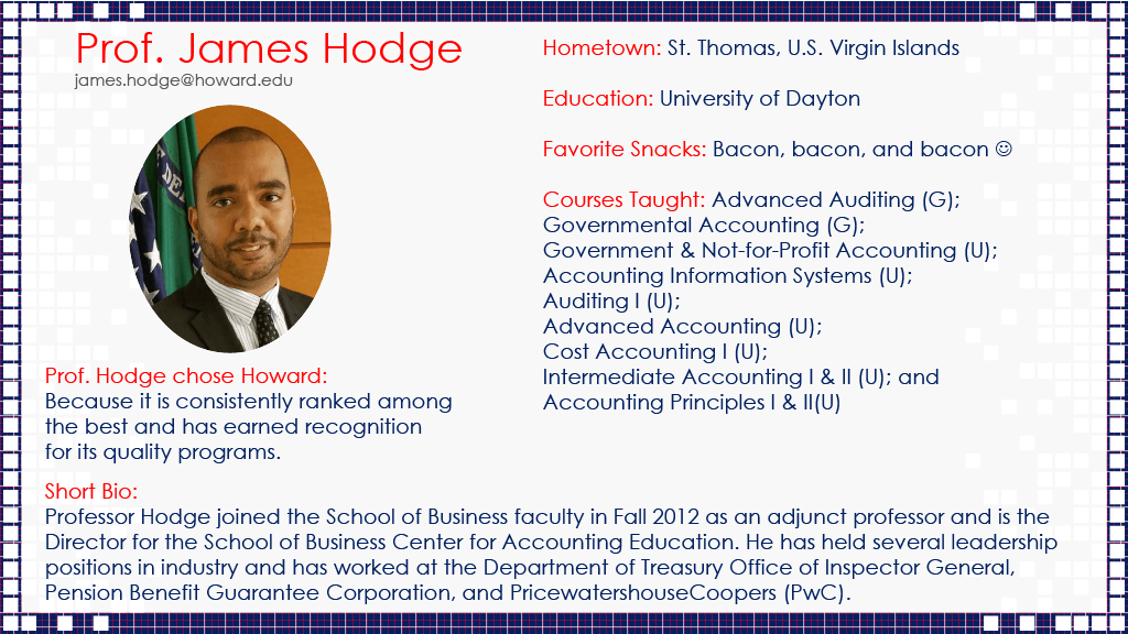 Accounting | Howard University School of Business